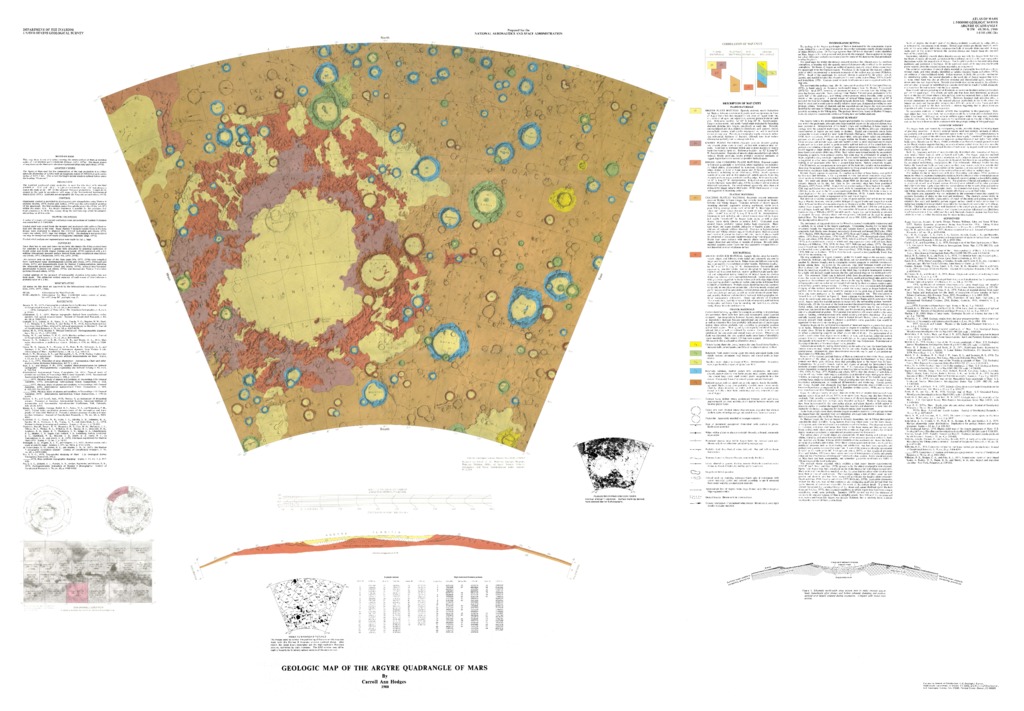 Astropedia - Mars Geologic Map of the Argyre Quadrangle