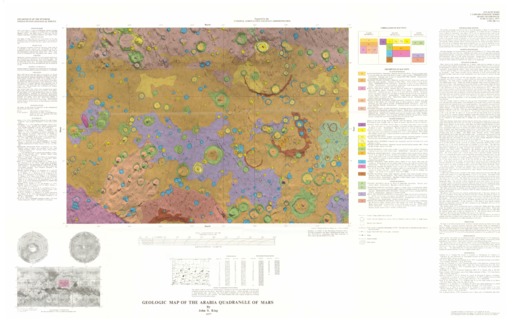 Astropedia - Mars Geologic Map of the Arabia Quadrangle