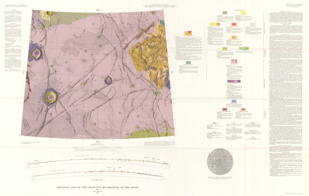 Astropedia - Moon Geologic Map of the Seleucus Quadrangle