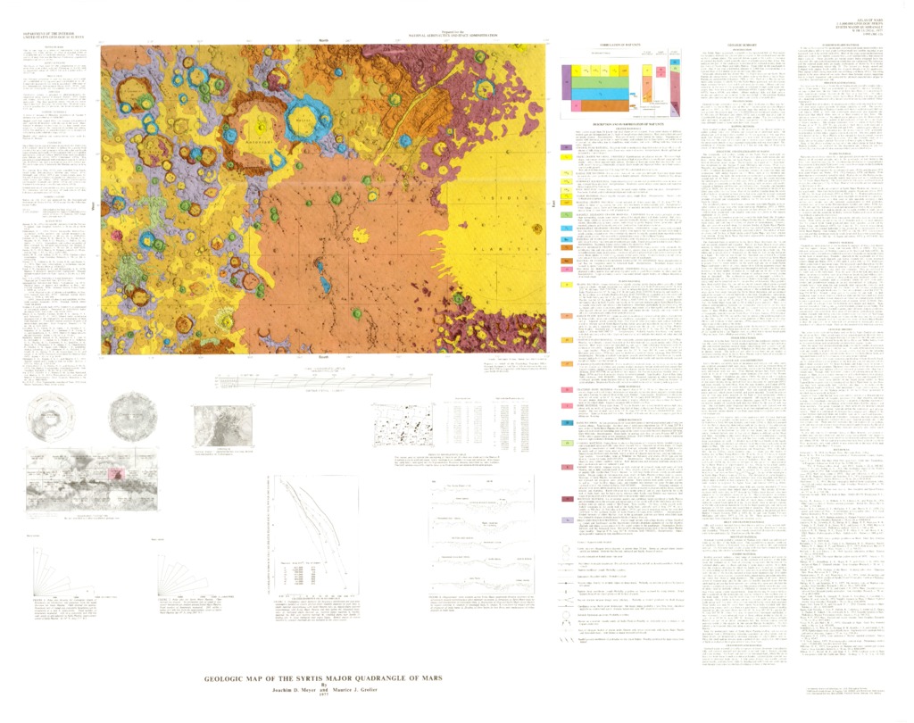 Astropedia - Mars Geologic Map of the Syrtis Major Quadrangle