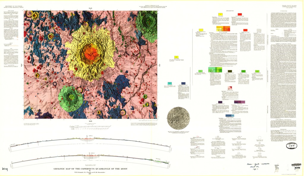 Astropedia - Moon Geologic Map of the Copernicus Quadrangle