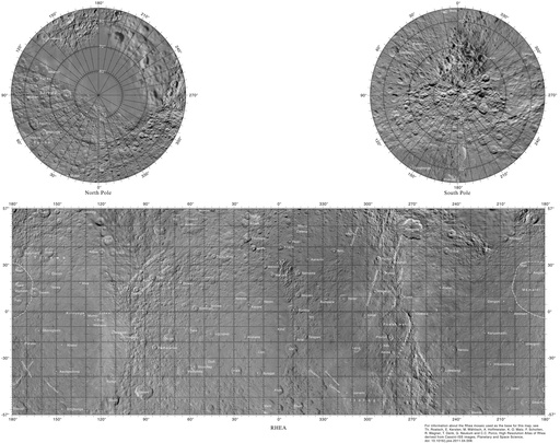 Astropedia - Rhea Nomenclature
