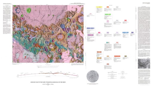 Astropedia - Moon Geologic Map of the Mare Undarum Quadrangle