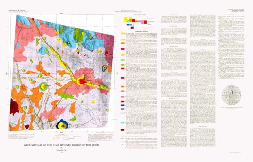 Astropedia - Moon Geologic Map of the Rima Hyginus Region