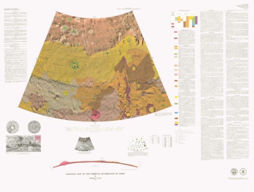 Astropedia - Mars Geologic Map of the Cebrenia Quadrangle