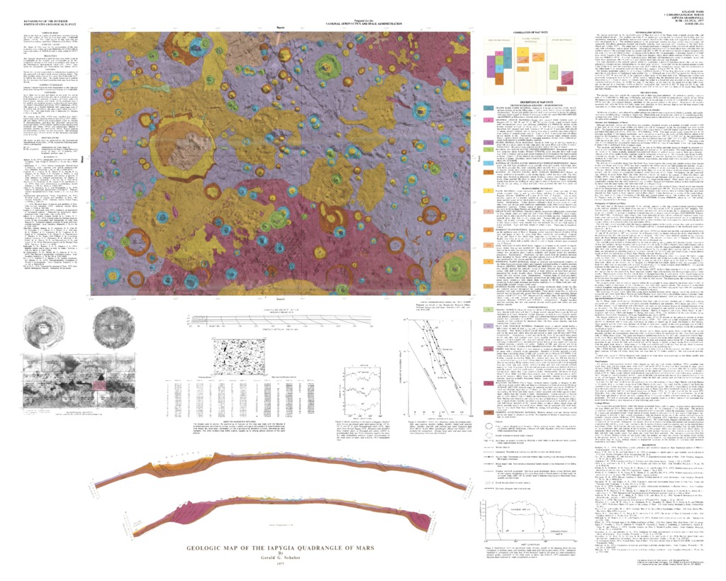 Astropedia - Mars Geologic Map of the Iapygia Quadrangle