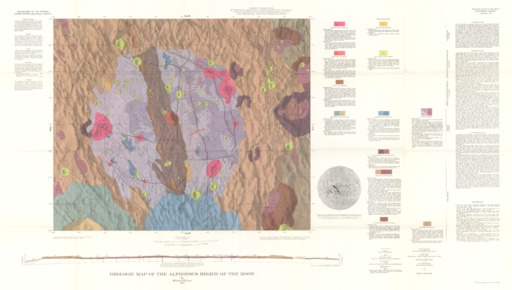 Astropedia - Moon Geologic Map of the Alphonsus Region