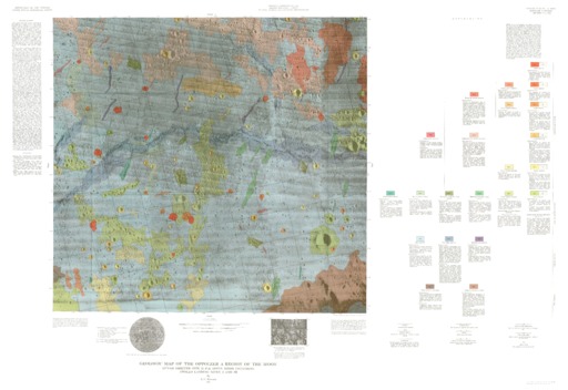 Astropedia - Moon Geologic Map of the Oppolzer A Region