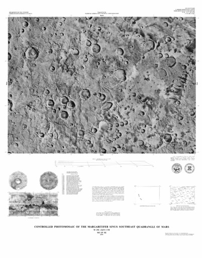 Astropedia - Mars Controlled Photomosaic of the Margaritifer Sinus ...