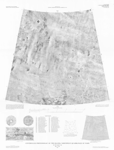 Astropedia - Mars Controlled Photomosaic of the Diacria Northwest ...