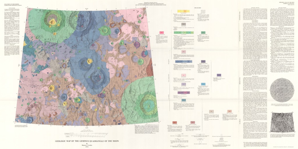 Astropedia - Moon Geologic Map of the Geminus Quadrangle