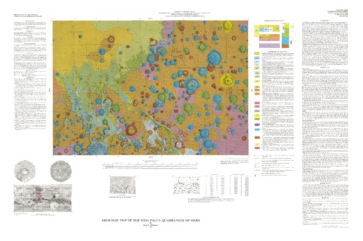 Astropedia - Mars Geologic Map of the Oxia Palus Quadrangle