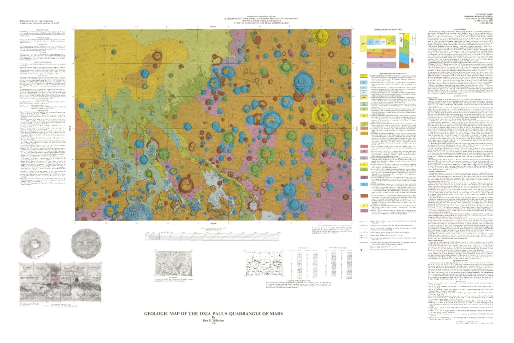 Astropedia - Mars Geologic Map of the Oxia Palus Quadrangle