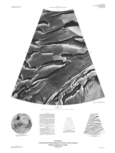 Astropedia - Mars MTM 85040 Controlled Photomosaics of Part of the ...