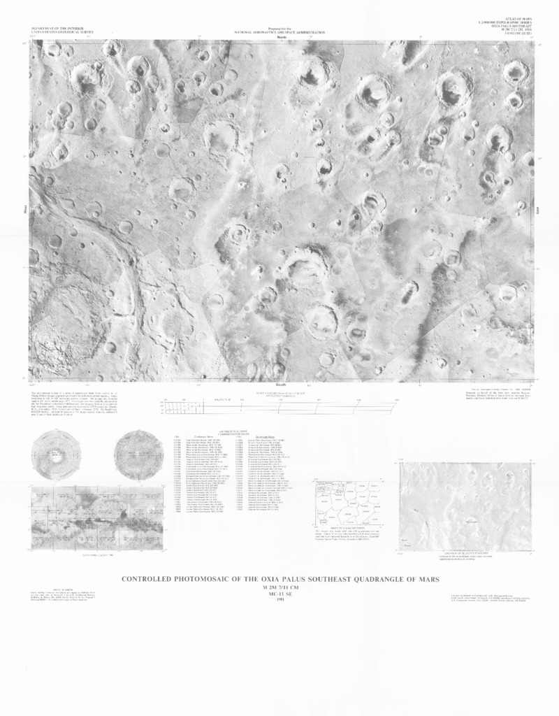 Astropedia - Mars Controlled Photomosaic of the Oxia Palus Southeast ...