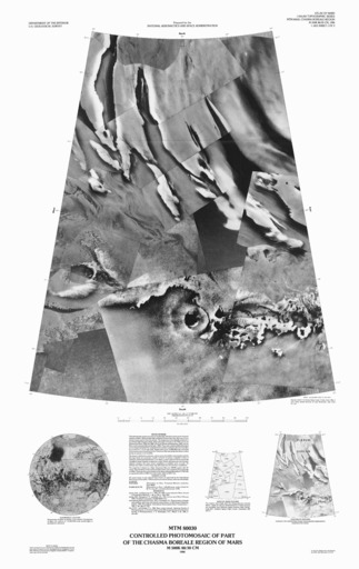 Astropedia - Mars MTM 80030 Controlled Photomosaic of Part of the ...