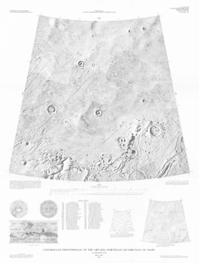Astropedia - Mars Controlled Photomosaic of the Arcadia Northeast ...